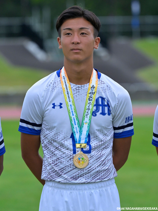 インハイ初優勝!明秀日立登録全20選手コメント_FW保科愛斗(2年)「先発でも、途中からでもチームを勝たせられる存在になりたい」 - 拡大写真｜Infoseekニュース