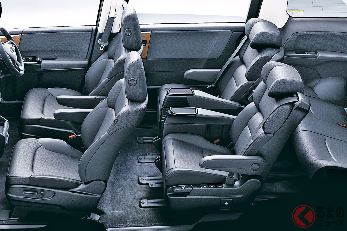 アンダー500万円！ ホンダ新型「最大・最上級ミニバン」の“最安モデル”の中身は？ 「豪華快適シート」装備で十分すぎる!? - 拡大写真｜Infoseekニュース
