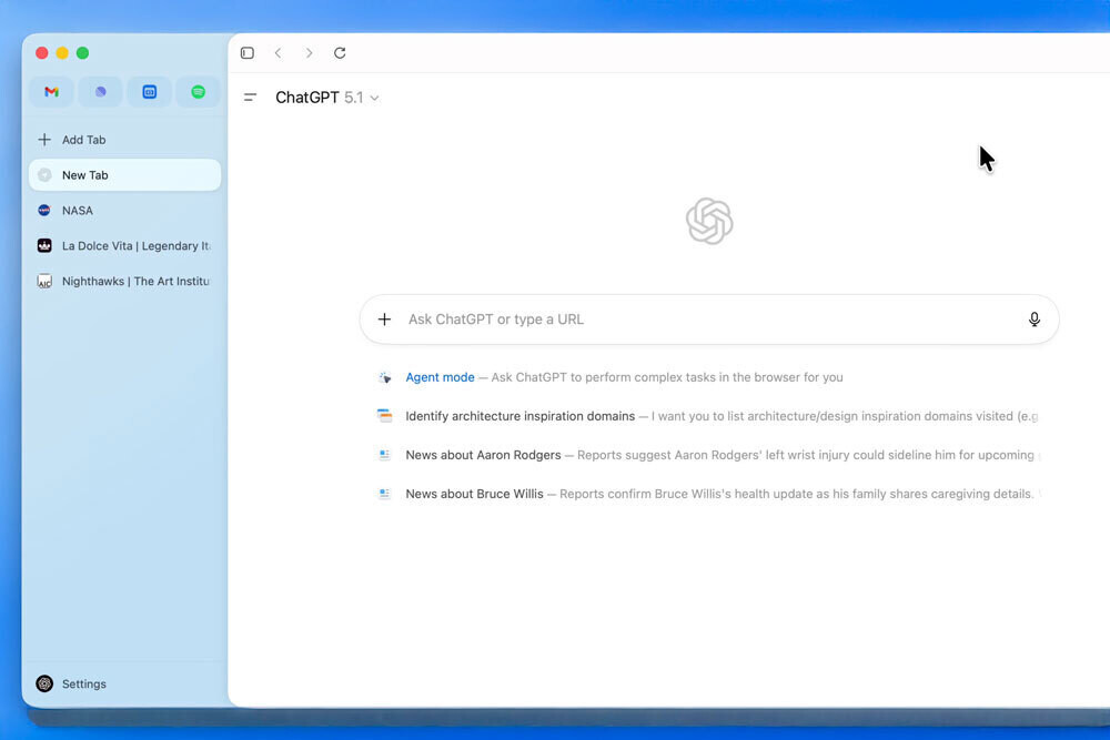 「ChatGPT Atlas」ブラウザに「垂直タブ」など9つの機能追加 - トピックス｜Infoseekニュース